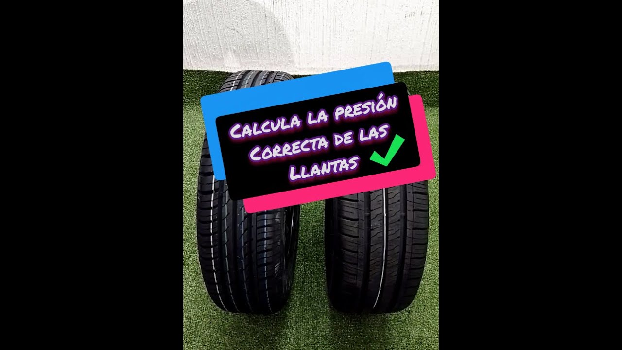 Consejos y herramientas para calcular presión neumáticos | Presión ...